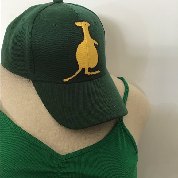 Accessories | Baseball Cap Hand Painted Kangaroo To Front | Poshmark